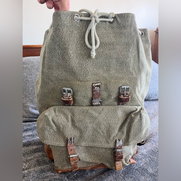 Storage & Organization | Vintage Army Backpack | Poshmark